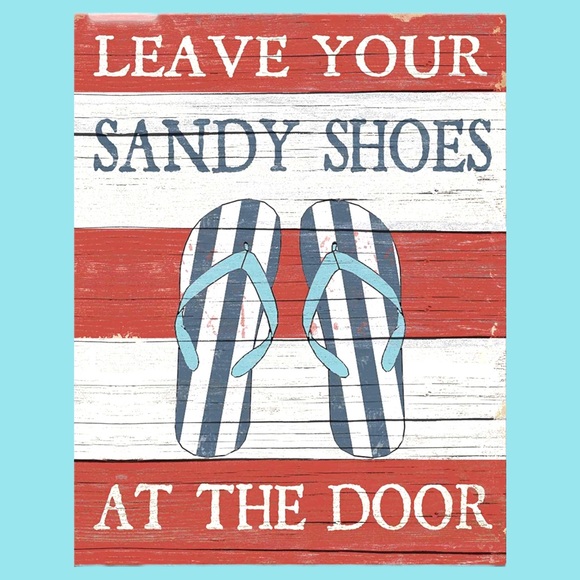 Sixtrees | Accents | Sixtrees Leave Your Sandy Shoes At The Door ...